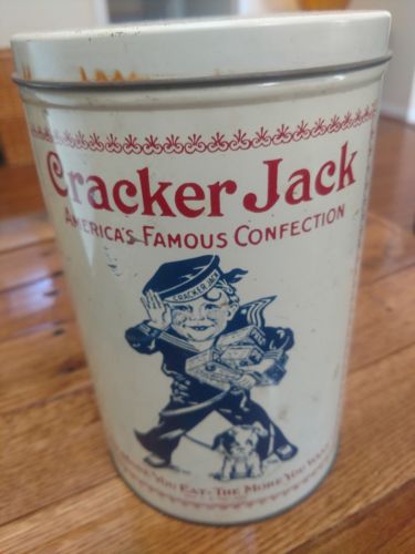 Rare Collectible Vintage Cracker Jack Tin In Very Good Condition ...