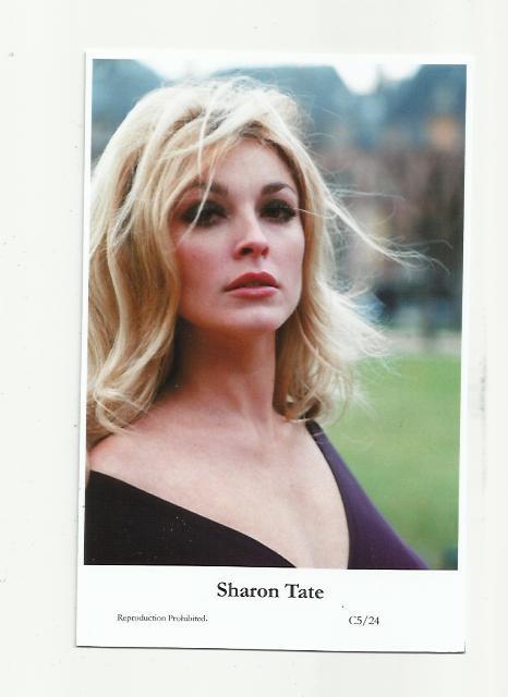 N327) SHARON TATE SWIFTSURE (C5/24) PHOTO POSTCARD FILM STAR PIN UP ...