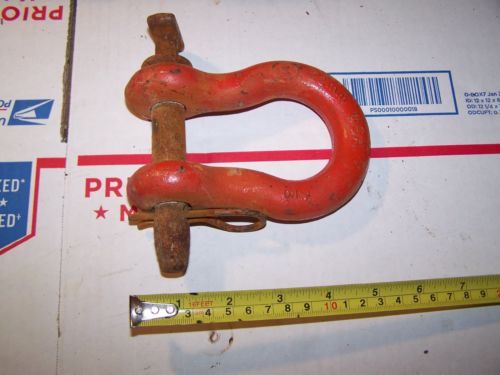 OLD FARM TOOL CLEVIS WITH PULL PIN -- Antique Price Guide Details Page