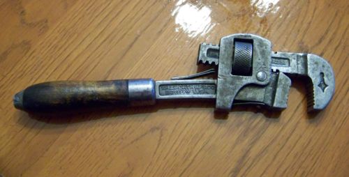 Vintage 10" Genuine Stillson Walworth Adjustable Monkey Pipe Wrench ...