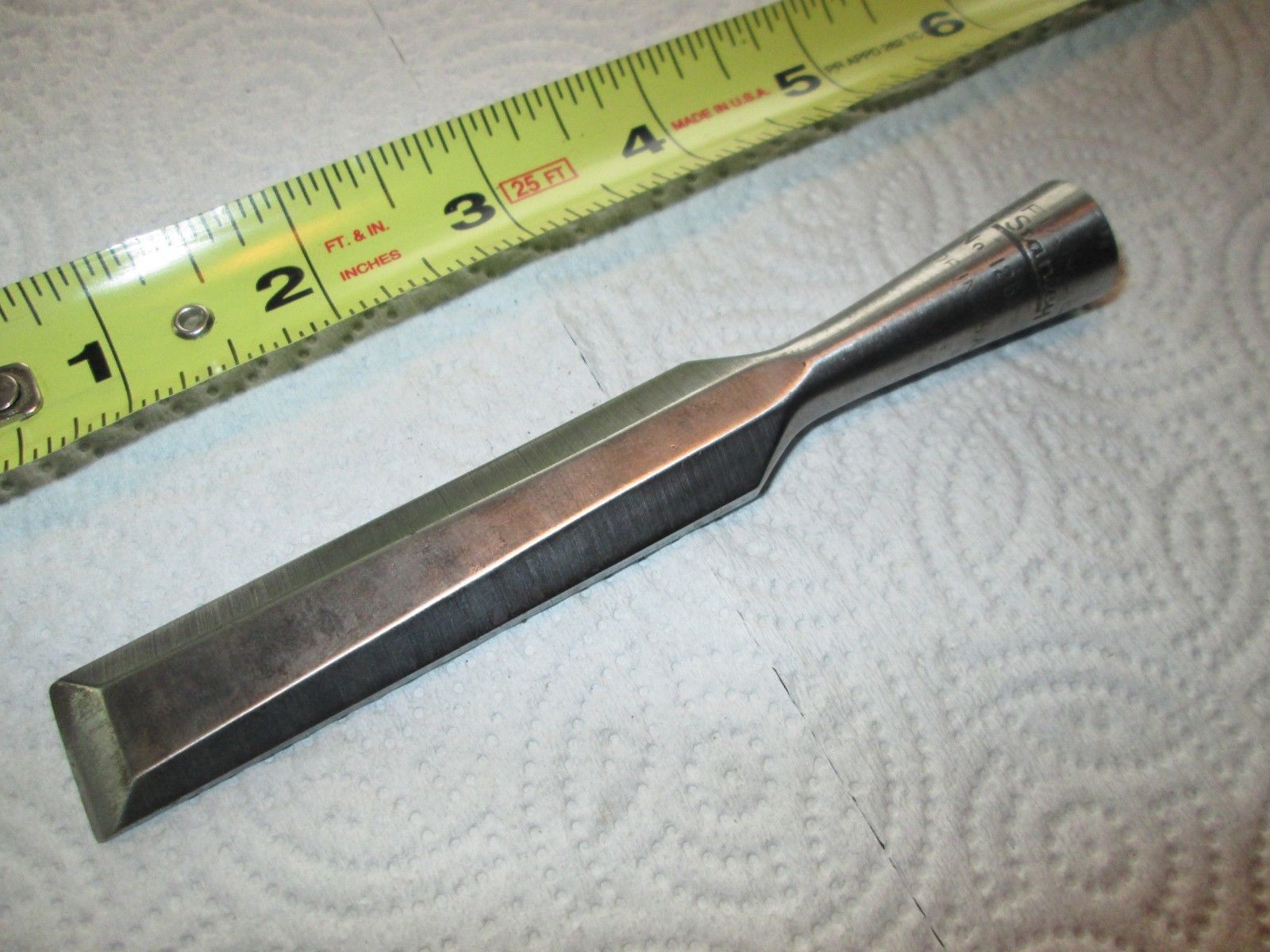 3/4" Stanley Defiance Socket Chisel -- Antique Price Guide Details Page