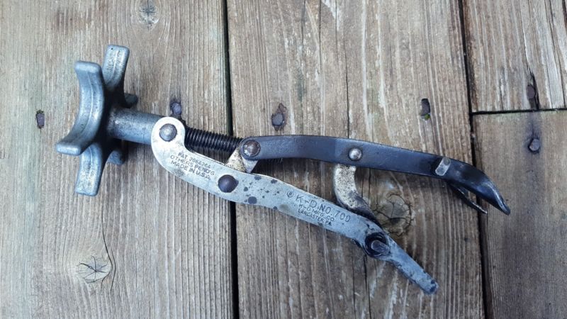 Vintage K-D MFG Co No 700 Valve Spring Compressor Lifter Tool ...