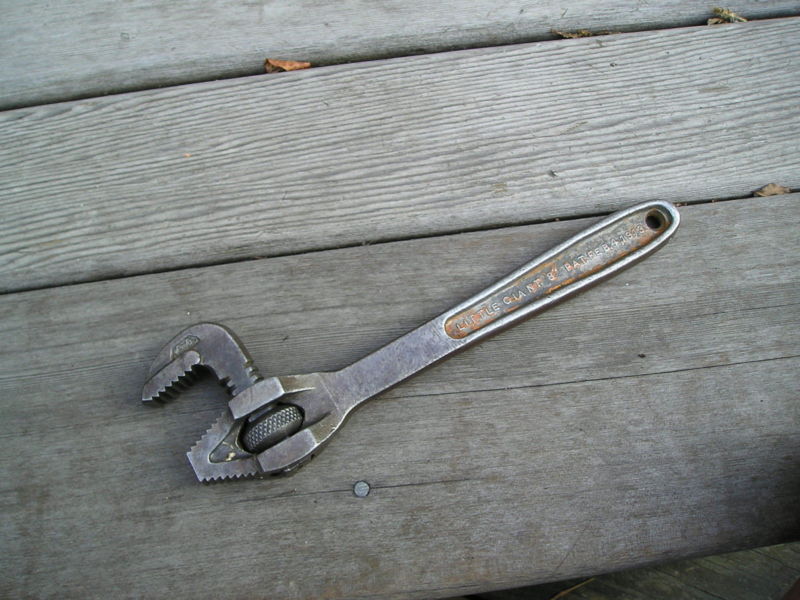 Good 8" Little Giant 2 Way Offset Adjustable Wrench 1913 -- Antique ...