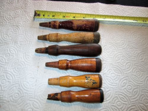 6 Socket Chisel Handles -- Antique Price Guide Details Page