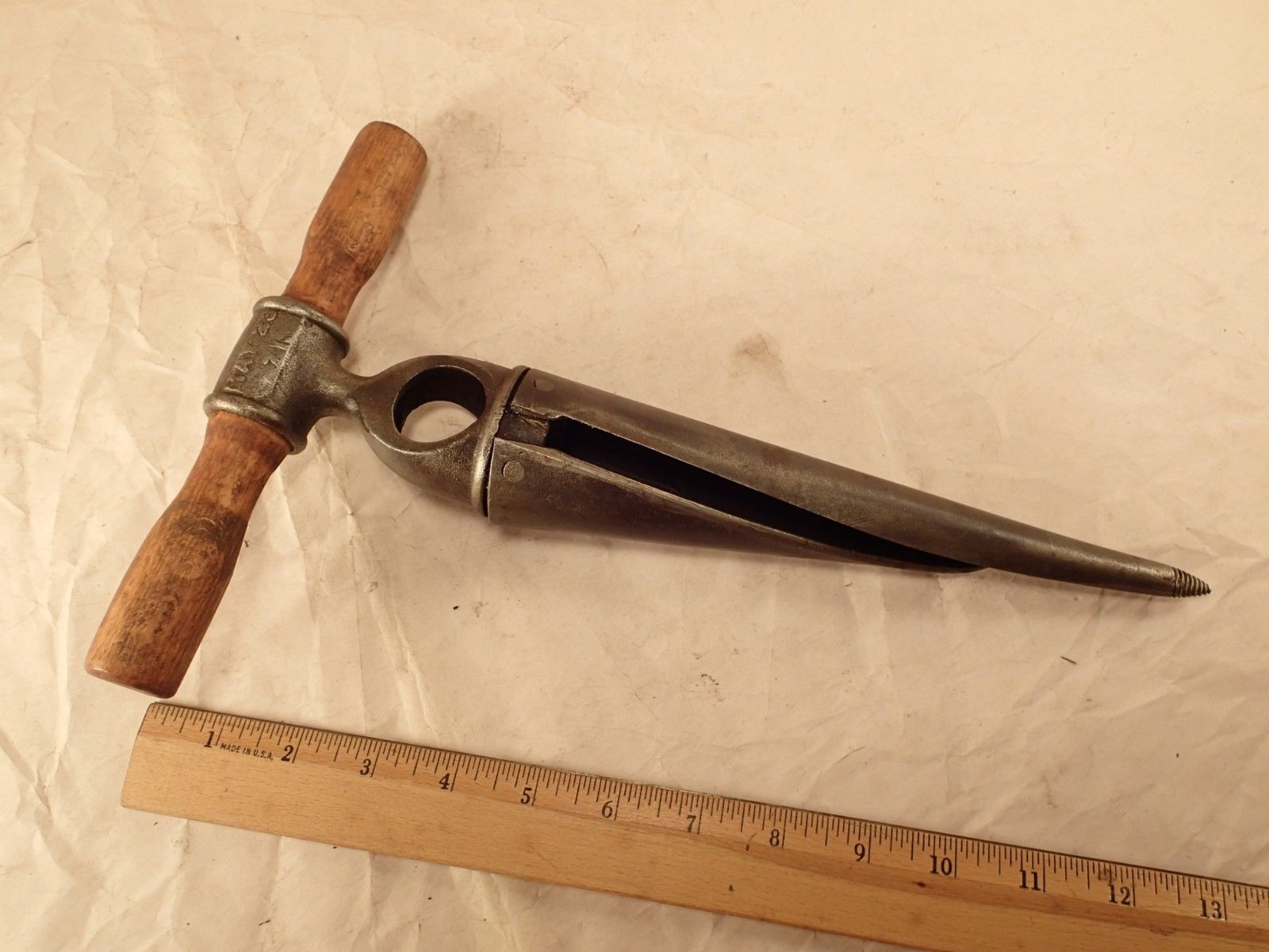 Antique 1871 Patented Bung Hole Borer Cutter, Beer, Wine, Kegs Barrels ...