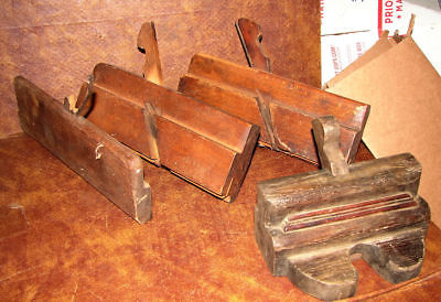 Planes Antique Wood Molding Shaper Planes Lot of 4 all wood -- Antique ...