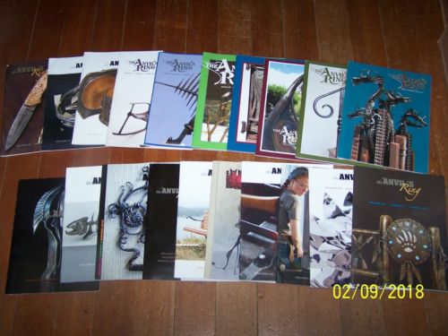 "The Anvils Ring" Magazine Lot! ABANA 20 Issues 2011-2016 -- Antique ...