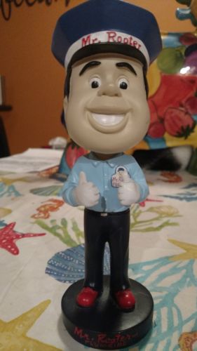 Roto Rooter Bobble Head 7.5" tall -- Antique Price Guide Details Page