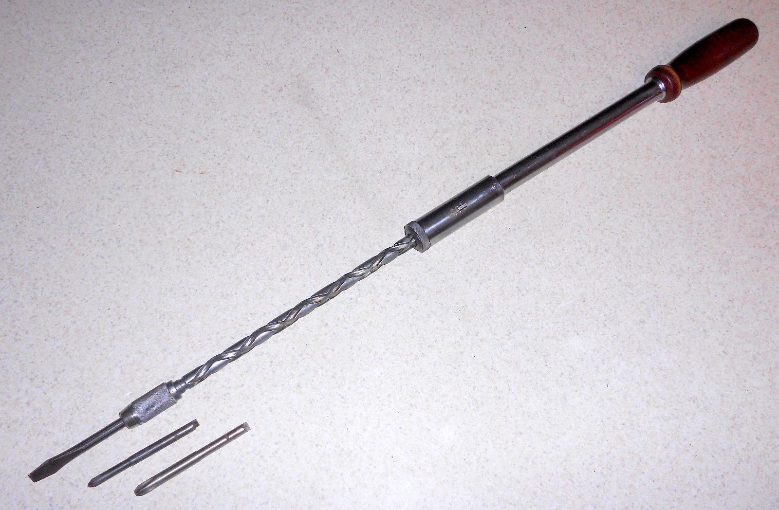 Vintage Stanley No. 68-131 (131-A) 25" Spiral Ratcheting Screwdriver W ...