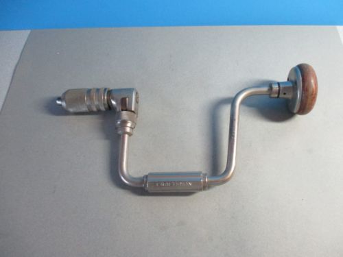vintage Craftsman metal pivot handle 10" ratcheting hand drill brace ...