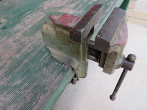 Vintage clamp-on 2 1/2" Jeweler''s or Hobbyist''s Vise With Anvil Made ...