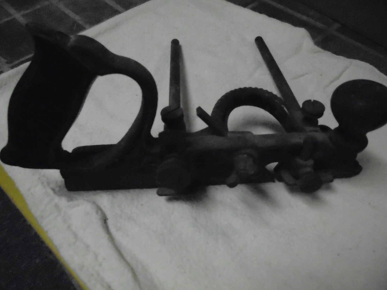 ANTIQUE STANLEY NUMBER 45 WOOD PLANE WITH FANCY FLORAL DESIGN-EARLY ...