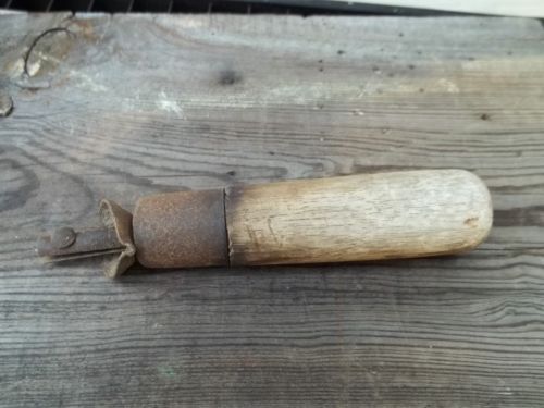 Old One Man Cross Cut Saw Top Handle + Hardware Vintage Logger Tool ...