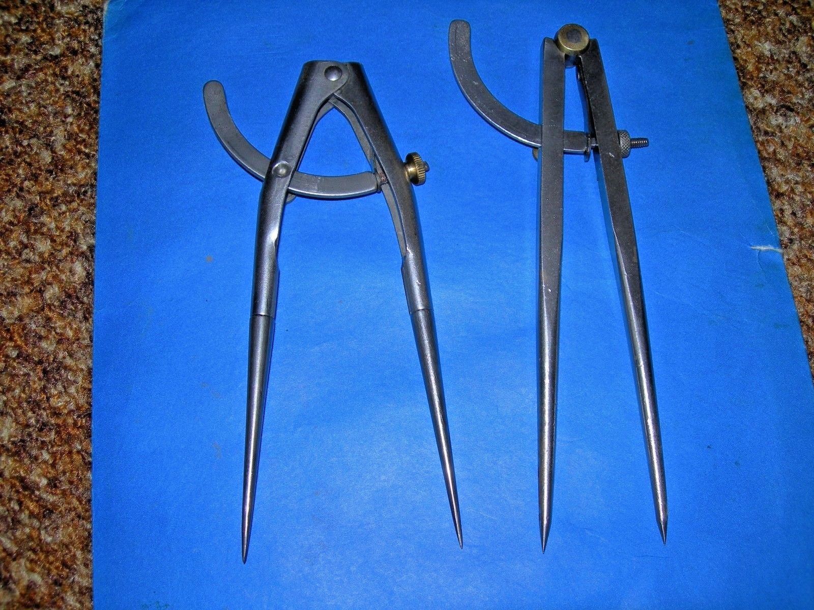 Vintage Dividers. Carpenter, Machinist, Woodworking & Model & Tool ...