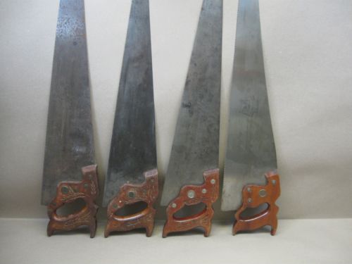 Vtg 4 Henry Disston & Sons Philadelphia Hand Wood Saws D-23 D-8 Wheat ... Vtg 4 Henry Disston & Sons Philadelphia Hand Wood Saws D-23 D-8 Wheat ...