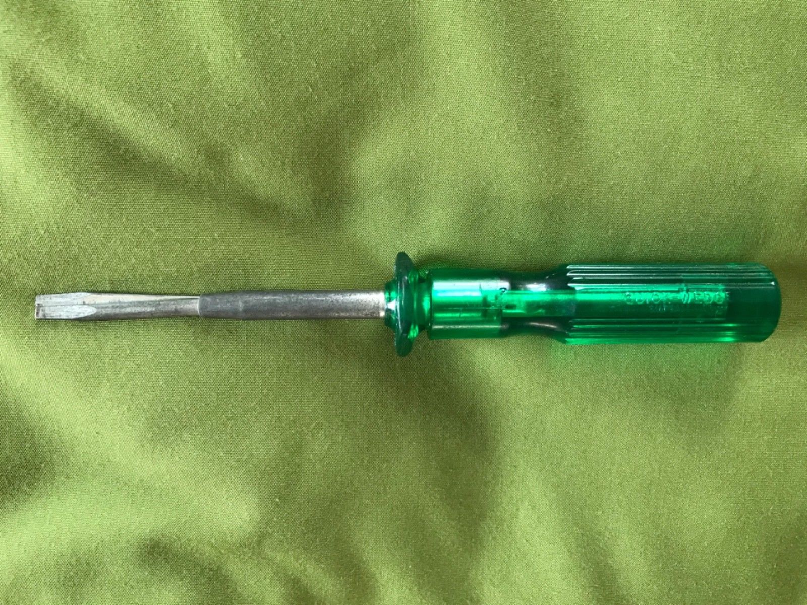 NUC VINTAGE Klein Tools Screw-Holding FLATHEAD Screwdriver 611-4 QUICK ...