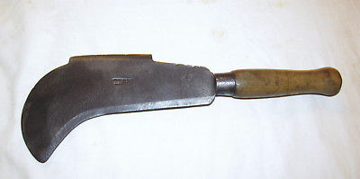 Old Billhook John Riley hedgelaying tool bill hook double edged ...