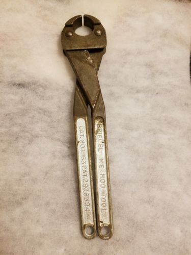 Vintage Briegel Method Tool 1964Electrician''s Conduit Crimping Tool ...