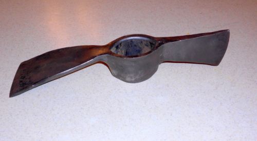 Vintage Collins 5 lb. Mattock Axe Grub Hoe Head -- Antique Price Guide ...