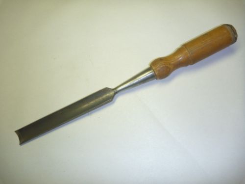 BLUEGRASS Curved Wood CHISEL -- Antique Price Guide Details Page