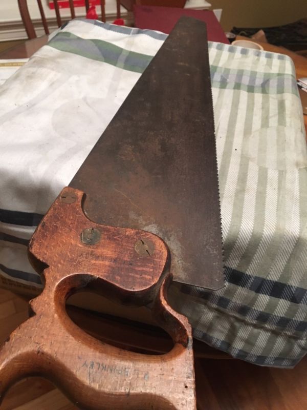 Antique Split Nut Hand Saw -- Antique Price Guide Details Page