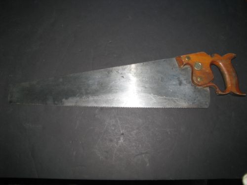 Nice Disston Number 7, 20 inch 10 teeth to the inch marked very nice ...