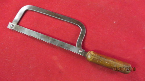 Antique Mini Hand Coping Woodworking Saw Tool, Salesman Sample ...