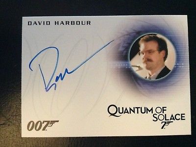 2015 RITTENHOUSE JAMES BOND ARCHIVES DAVID HARBOUR AS "GREGG BEAM ...