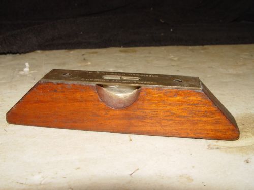 Estate Vintage Antique Goodell & Pratt Mass Mahogany Brass Pocket Level ...