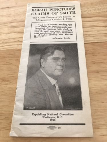1928 Republican Convention Brochure Herbert Hoover -- Antique Price ...