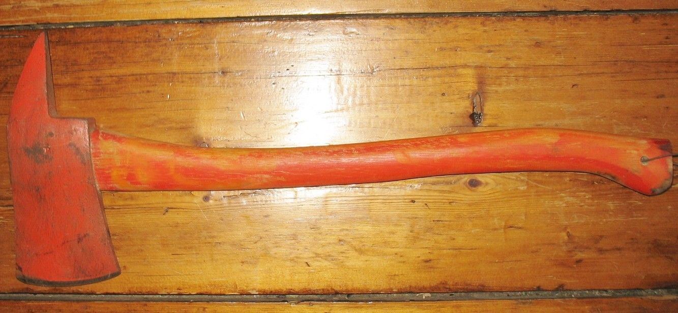 Vintage Fire Axe Firefighting Ax 2P Fireman''s Tool Pick Head ...