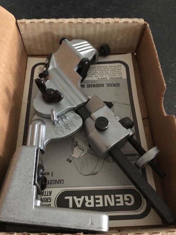 General Drill Grinding Attachment No 825 In Box - -- Antique Price ...