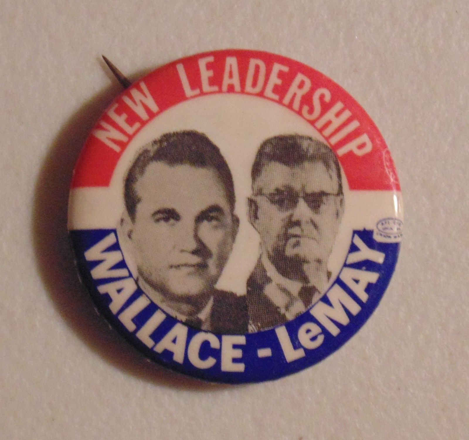 George Wallace 1968 campaign pin button political -- Antique Price ...