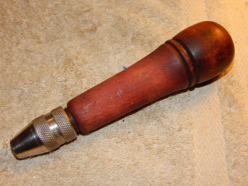 Red stained Bridgeport tool handle, 6 good tools, late model -- Antique ...