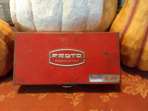 PROTO 10 PC Professional SAE Chrome Allen-Hex Head Socket-Set ...