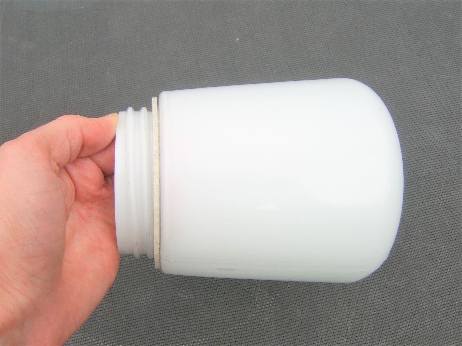 Vintage COUGHTRIE LIGHT FS10 GLASS SHADE - lamp garden outside corner ...