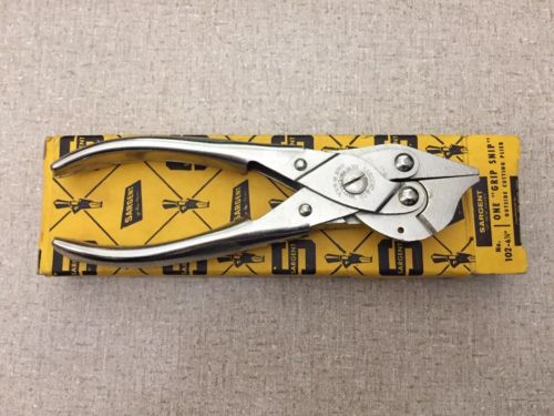 Vintage Sargent & Co. No. 102 6 1/2" "Grip Snip" Outside Cutting Pliers ...