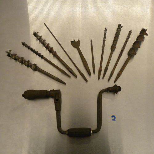 VINTAGE BRACE DRILL AND AUGER DRILL BITS #2 -- Antique Price Guide ...