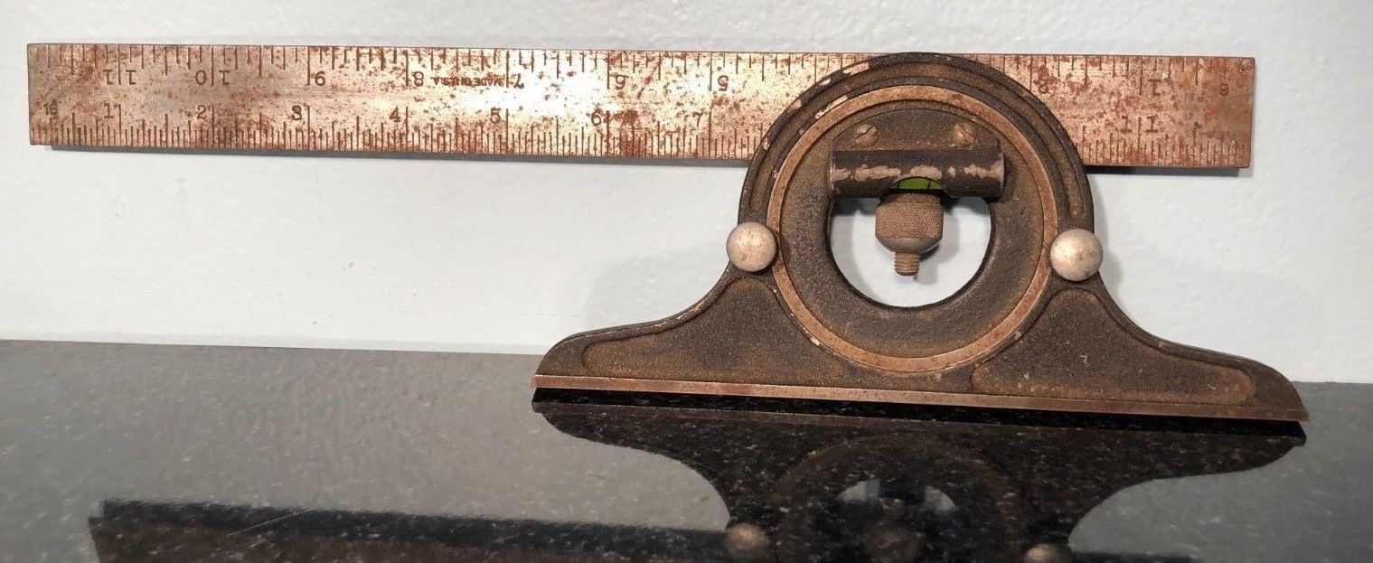 Vintage Level with Ruler -- Antique Price Guide Details Page