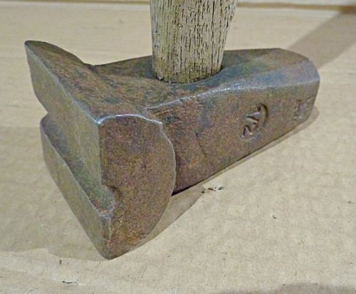 antique ATHA top swage hammer HAND FORGING blacksmith tool FARRIER hot ...