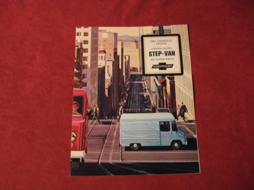 1967 Chevy Step Van FC Brochure Salesman Showroom Dealership Old ...