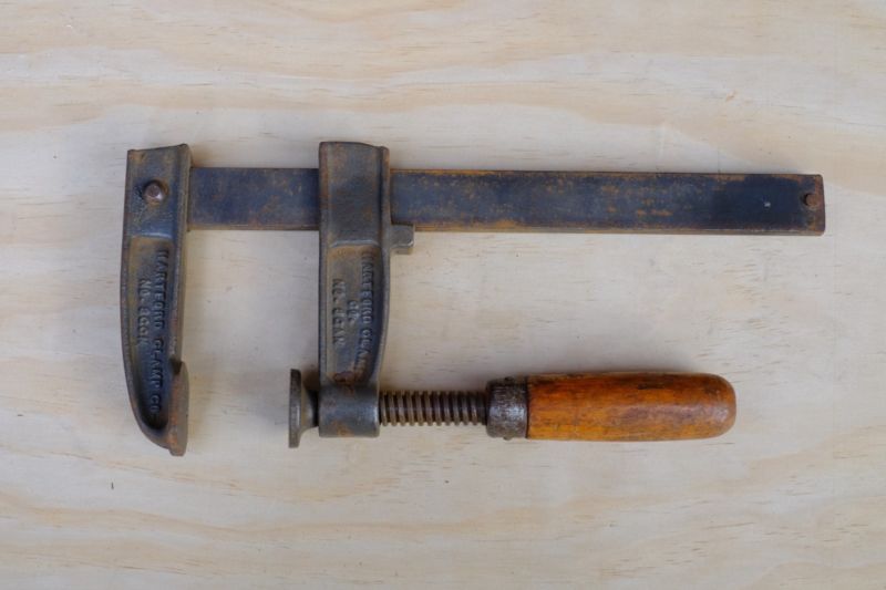 Vintage Hartford Clamp Company Bar Clamp, Carpentry, Cabinet maker ...
