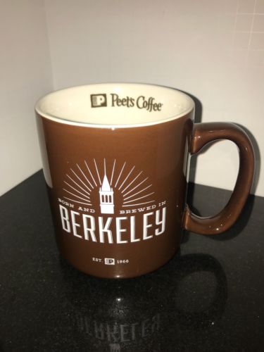 New PEET''S COFFEE 16oz Born & Brewed “Berkeley" City State Mug ...