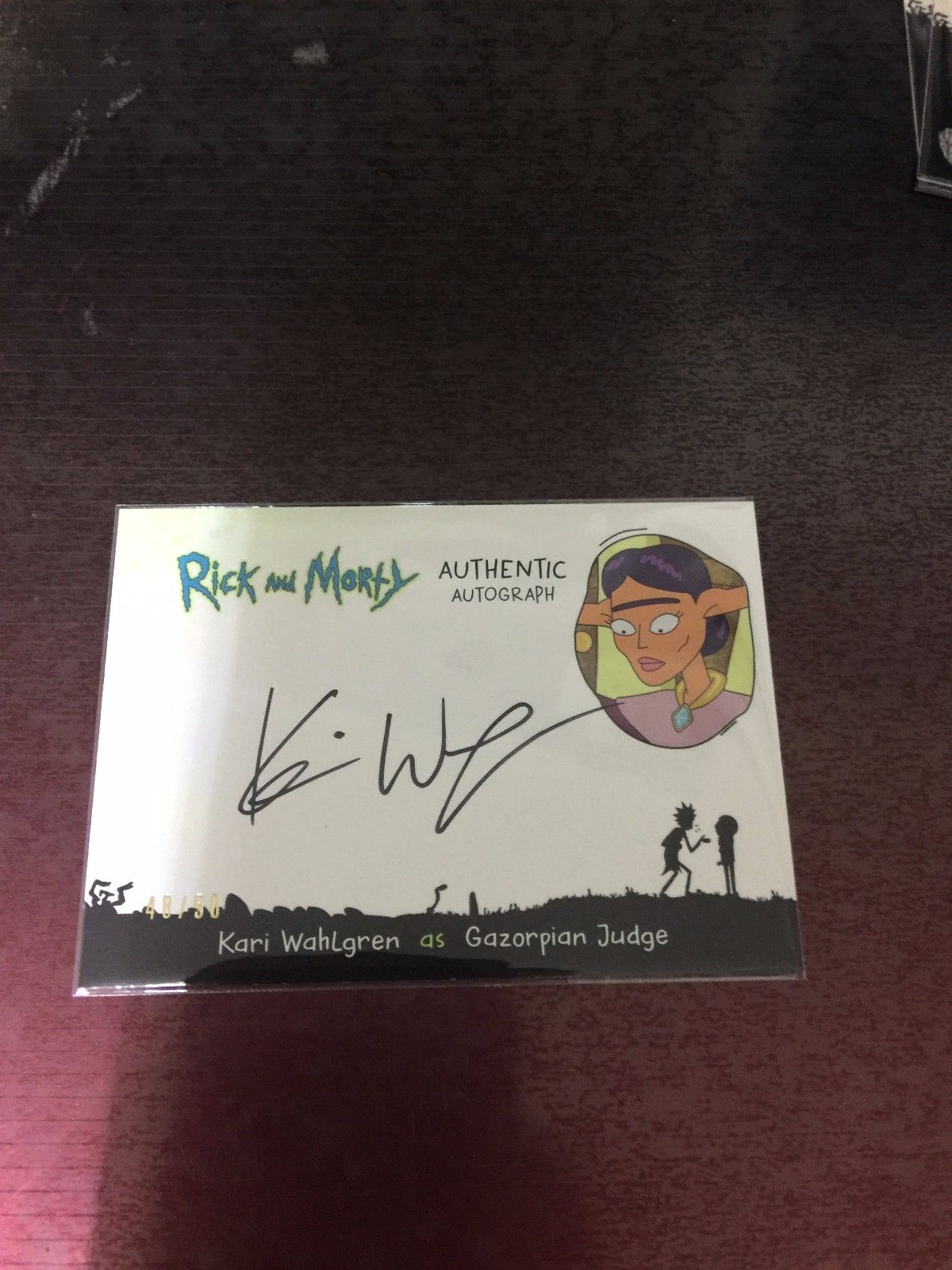 2018 CRYPTOZOIC RICK AND MORTY AUTO KARI WAHLGREN AS GAZORPIAN JUDGE ... 2018 CRYPTOZOIC RICK AND MORTY AUTO KARI WAHLGREN AS GAZORPIAN JUDGE ...