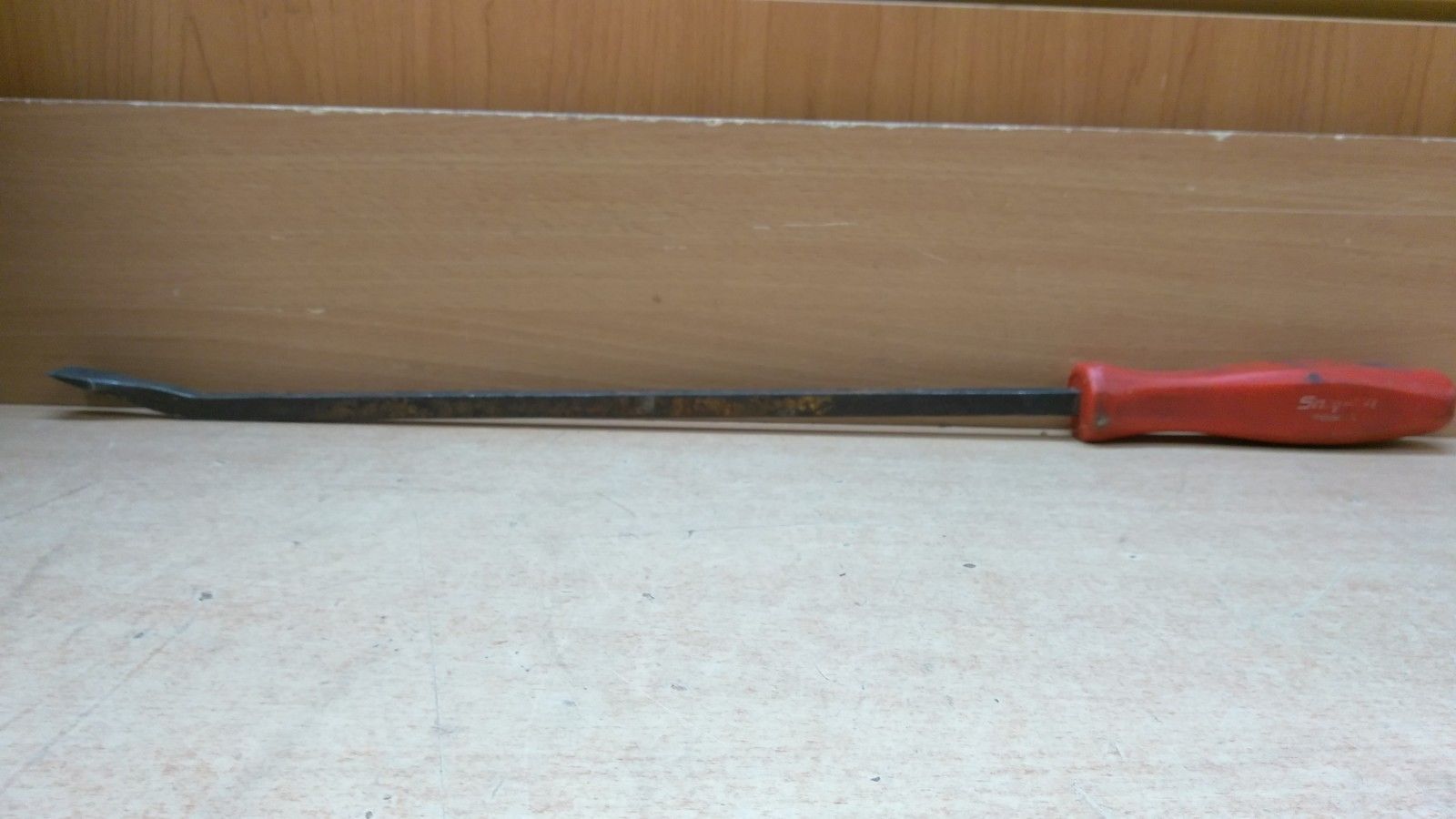 Snap-on SPB24A 24" Red Handle Pry Bar -- Antique Price Guide Details Page