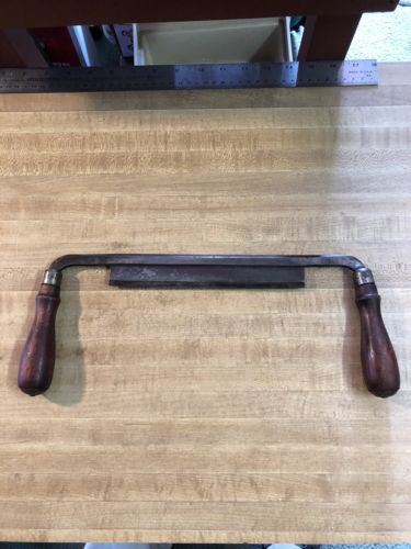 Old Vintage Hibbard 8 Drawknife, Spokeshave Woodworking Tool -- Antique ...