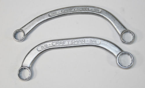 Set of 2 Old Vintage CRAFTSMAN V Starter & Manifold Obstruction Box ...