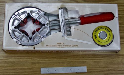 Merle Adjustable Corner Clamp -- Antique Price Guide Details Page