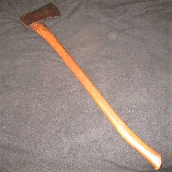 Vintage Axe True Temper Flint Edge Kelly Works Bell System 4 pound head ...