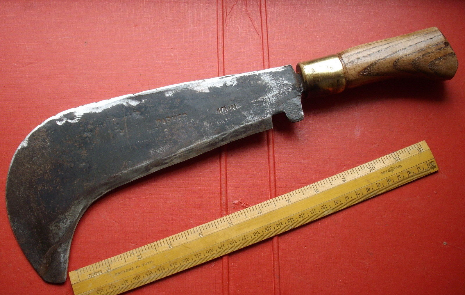 Vintage Parkes 10 inch Billhook Bill Hook Reap Chopper Hedge Laying ...